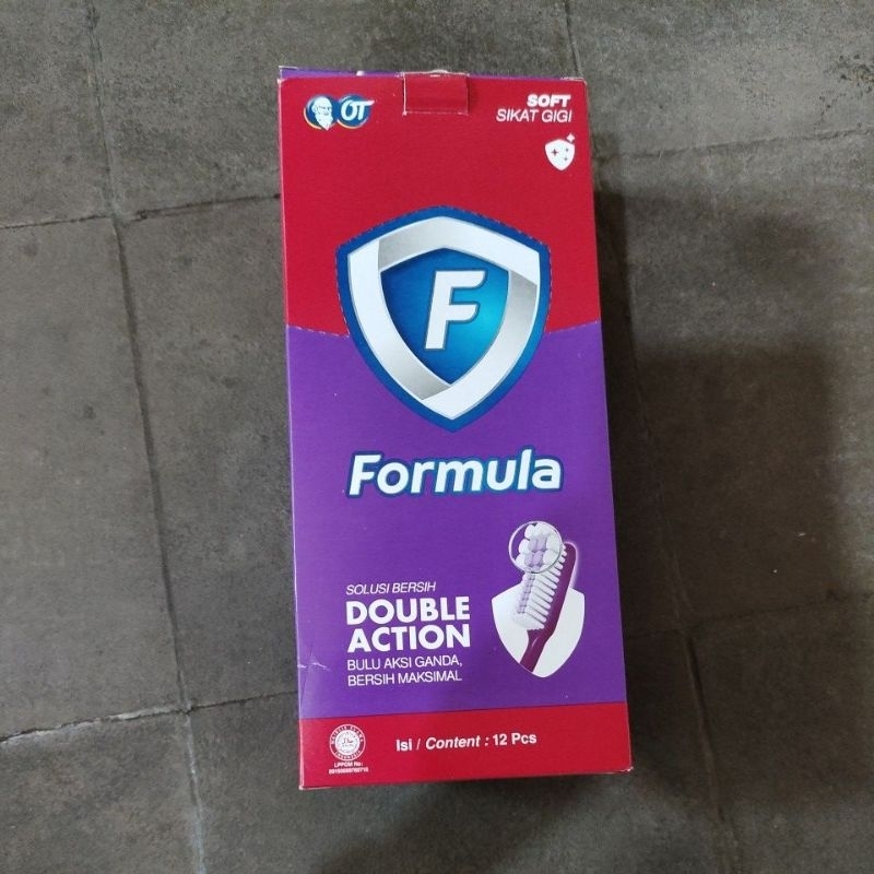 Jual Sikat Gigi FORMULA BOX / Sikat Gigi merk Formula Original 1 BOX ...