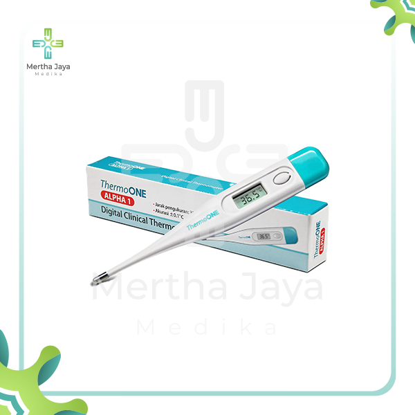 Jual Termometer Badan Digital One Alpha 1 Thermometer Onemed | Shopee ...