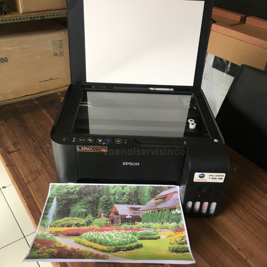 Jual Printer Epson L3150 WIFI Second / grab atau gosend / bergaransi ...