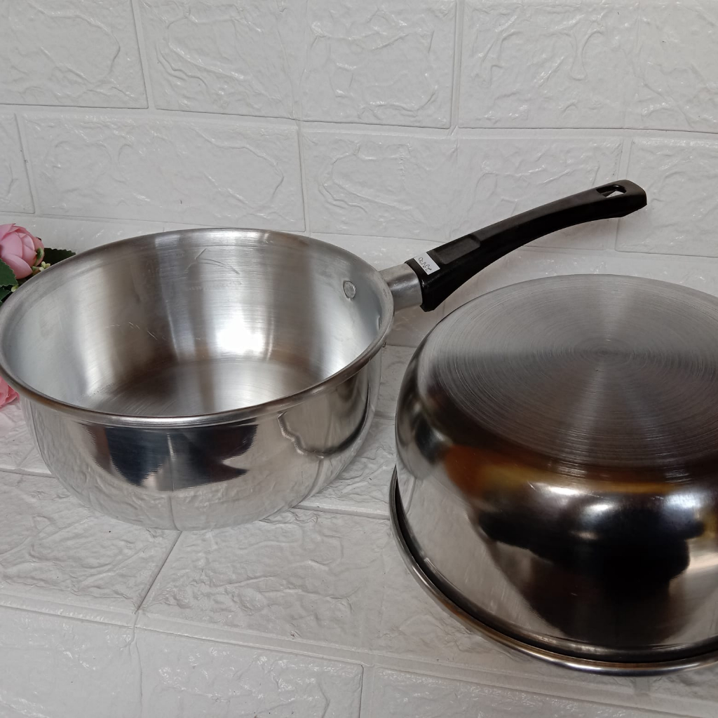 Jual Panci Susu Panci Mie Panci Serbaguna Panci Stainless | Shopee ...