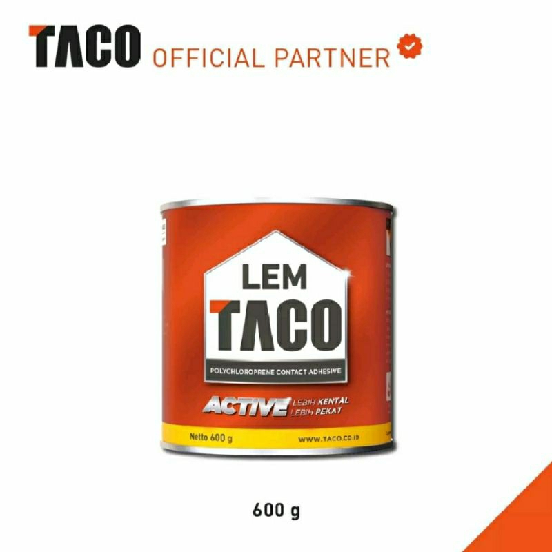 Jual TACO Active Lem Kuning Serbaguna 600 Gram HPL Karpet Kayu Vinyl ...