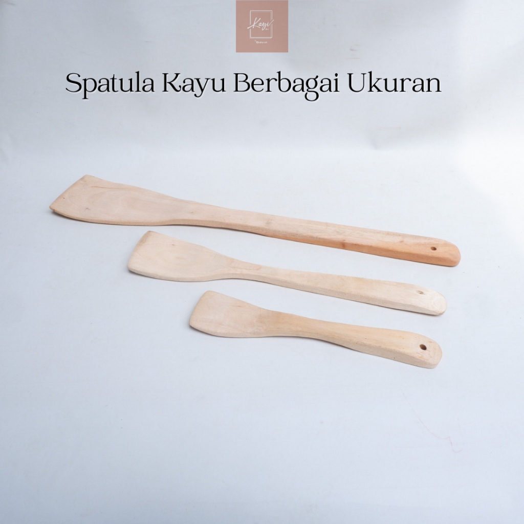 Jual Spatula Kayu Berbagai Ukuran | Shopee Indonesia