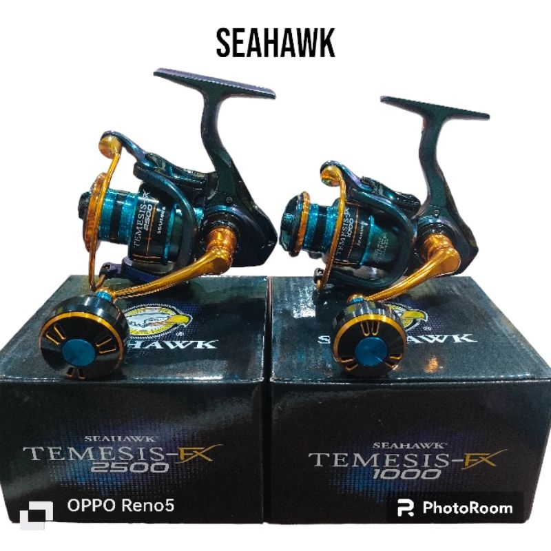 Jual REEL SEAHAWK TEMESIS FX 1000/2500 POWER HANDLE BUNGLON [GARANSI ...