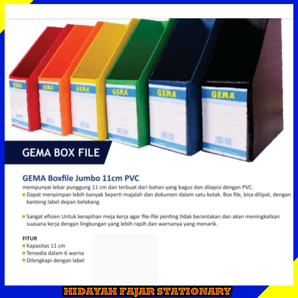 Jual Box File GEMA / Book File | Shopee Indonesia