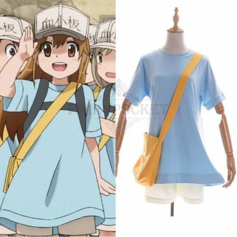 Jual Platelet-chan Anime Cosplay Costume Hataraku Saibou Cells at Work ...
