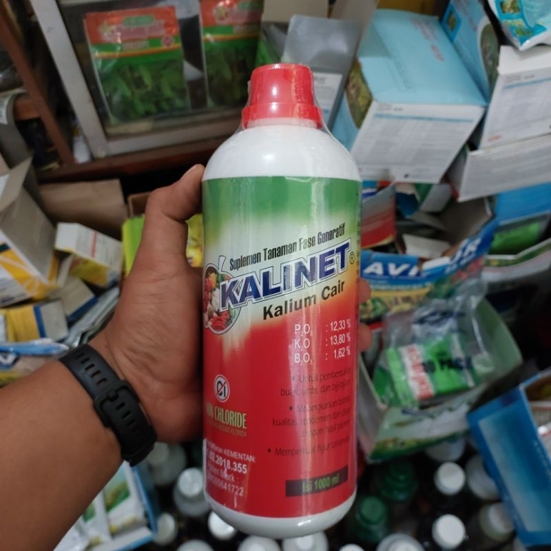 Jual KALINET 1 LITER KALIUM CAIR SUPLEMEN TANAMAN FASE GENERATIF ...