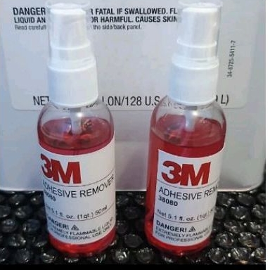 Jual Adhesive remover 60ml cairan pembersih bekas lem sticker double ...