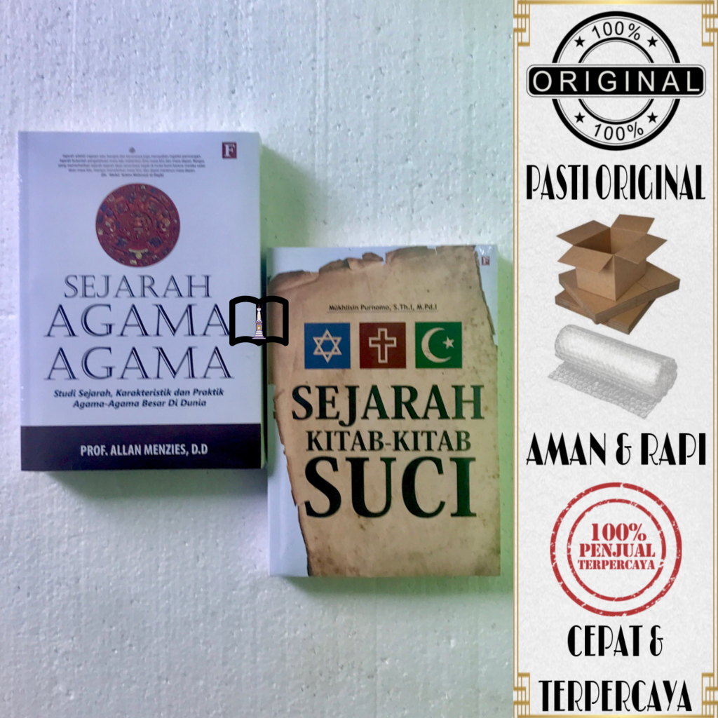 Jual Paket Buku Sejarah Agama-Agama & Sejarah Kitab-Kitab Suci - 2 Buku ...