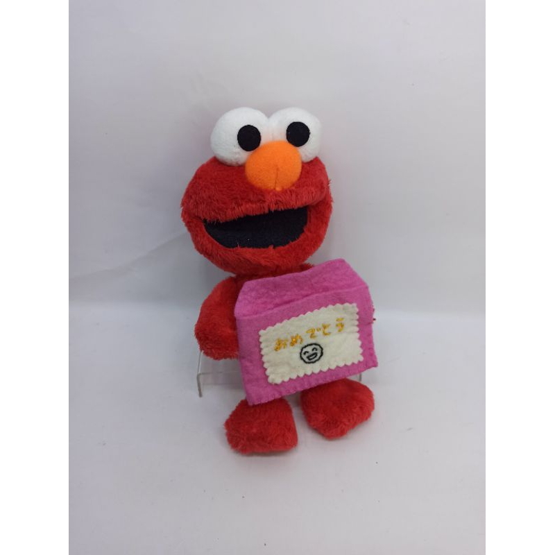 Jual boneka Elmo sesame street universal studio Jepang mail box ...