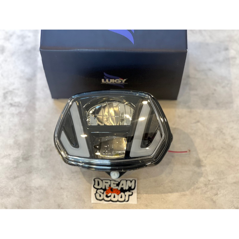 Jual Headlamp Daymaker Luigy Model hd corse Vespa sprint vespa matic ...