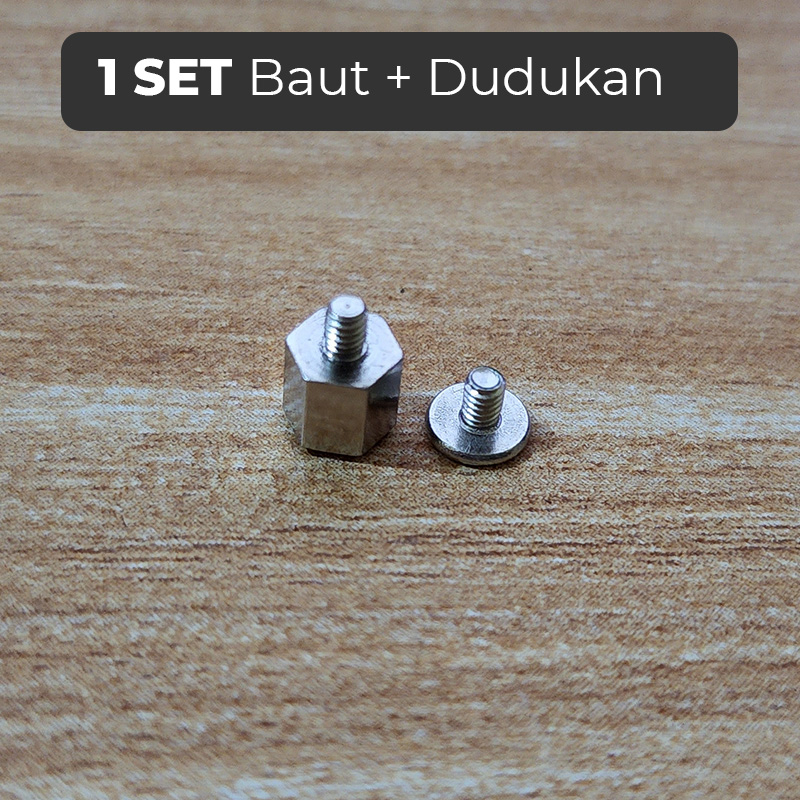 Jual Baut SSD M.2 NVMe SSD M.2 NVMe mSATA Screw Sekrup Mur Spacer M2 ...