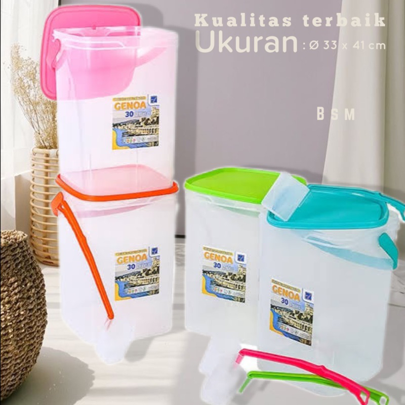 Jual Genoa 30L tempat es buah dengan gayung | Shopee Indonesia