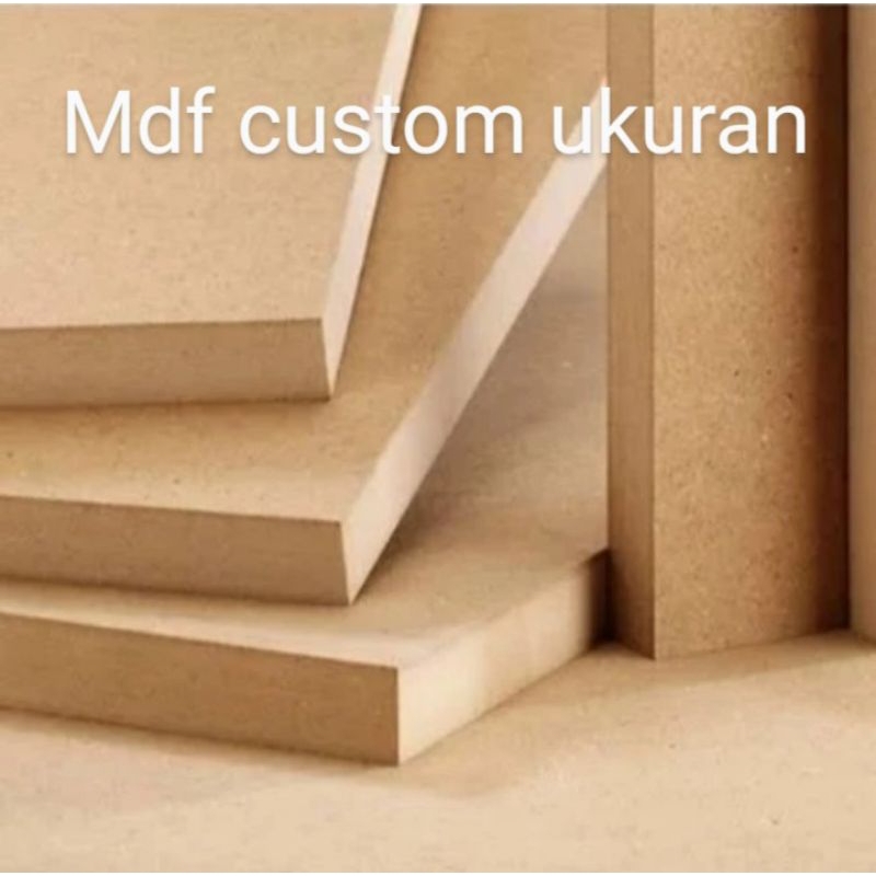 Jual mdf 15mm/mdf coklat 15mm/mdf board coklat 15mm potongan custom ...