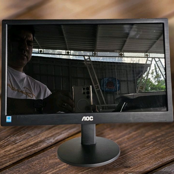Jual MONITOR LED AOC 16 INCH WIDESCREEN LOW WATT MURAH LEBAY | Shopee ...