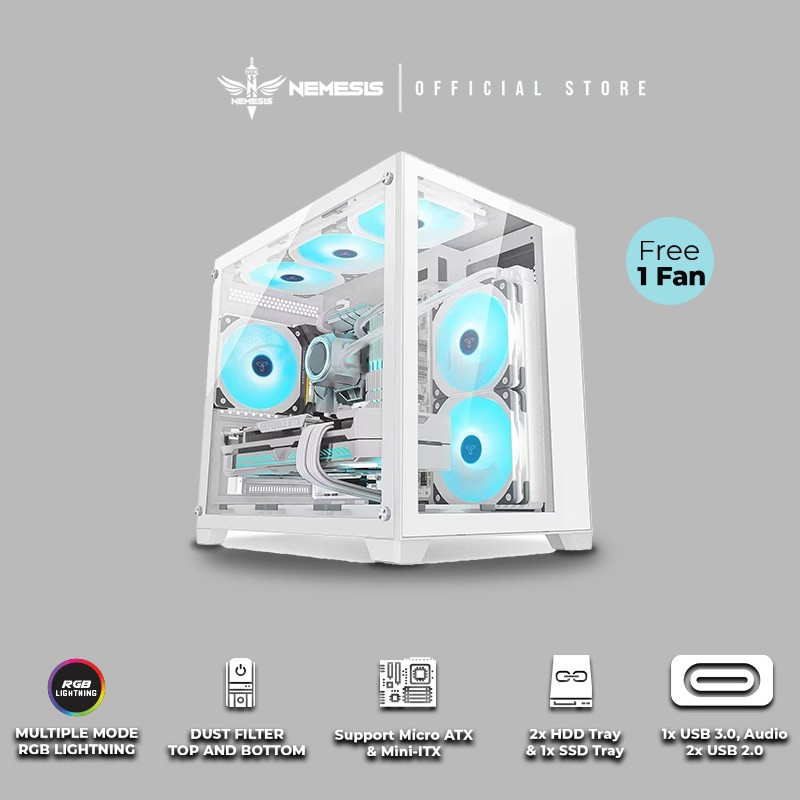Jual NYK Nemesis Casing Gaming T75 TITANS | Shopee Indonesia
