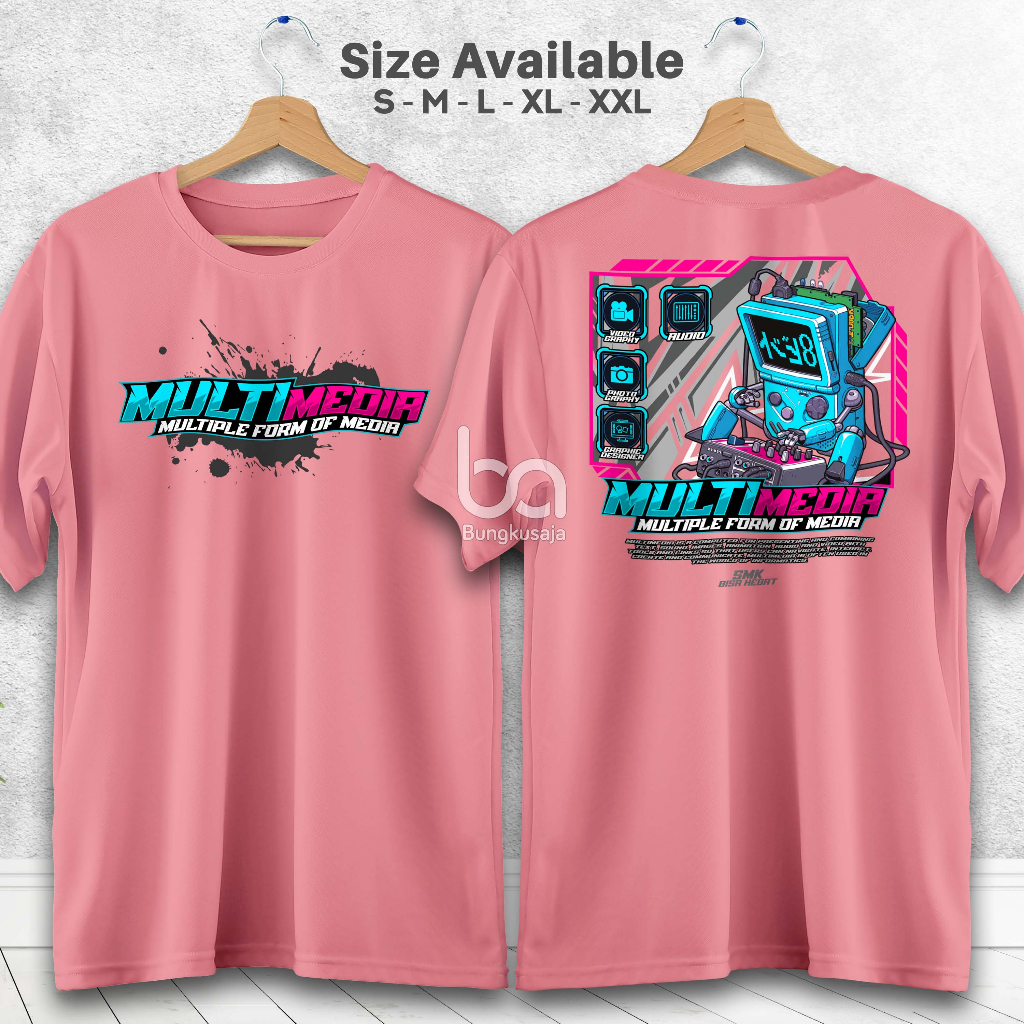 Jual Kaos Jurusan Multimedia Multiple Form Of Media Video Photo ...