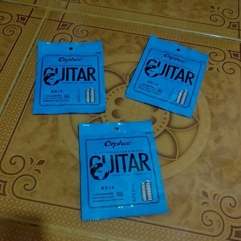Jual Senar guitar Elektrik / akustrik ( senar 6 ) | Shopee Indonesia