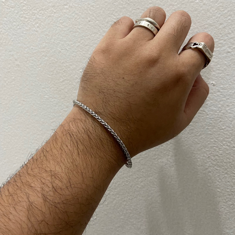 Jual WHEAT CHAIN BRACELET | Shopee Indonesia