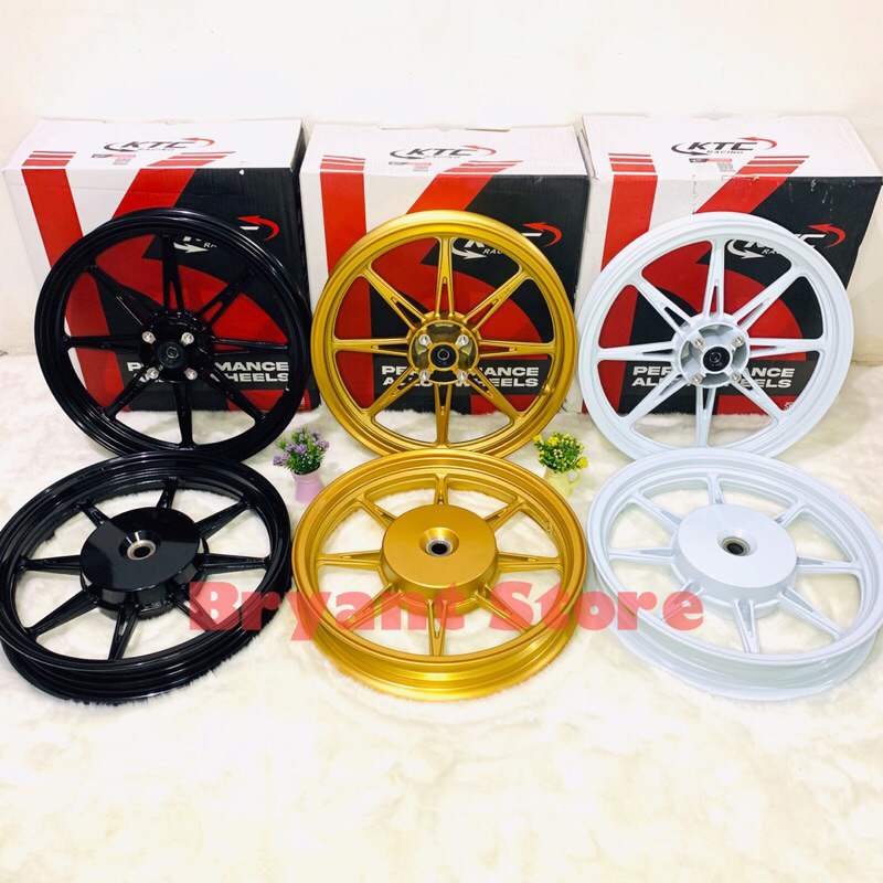 Jual VELG KTC RACING SPECTRE ORIGINAL RING 14 ALLOY WHEELS PALANG 8 ...