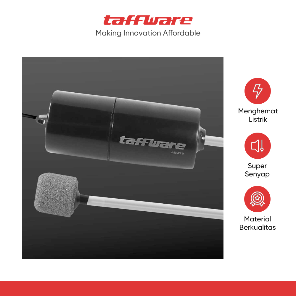 Jual Taffware Aerator Aquarium Fish Tank Oxygenator USB 1 W - AB479 ...