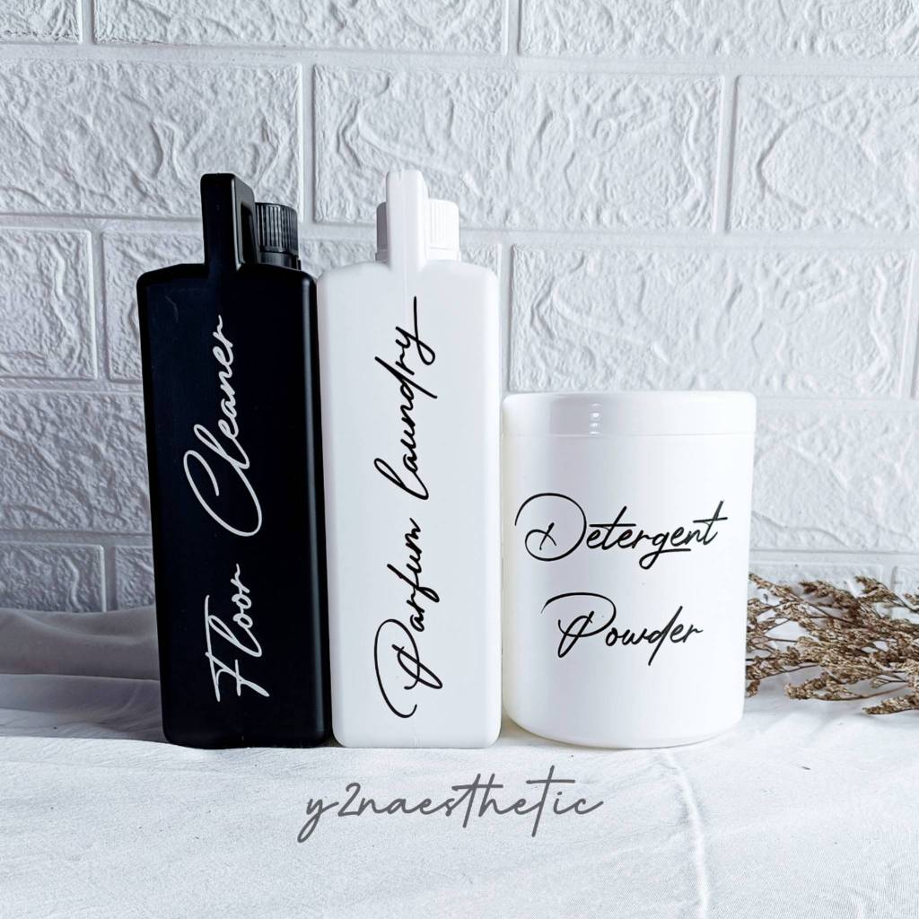 Jual Refiil laundry/cleaning room jerigen dan jar 1 liter organizer ...