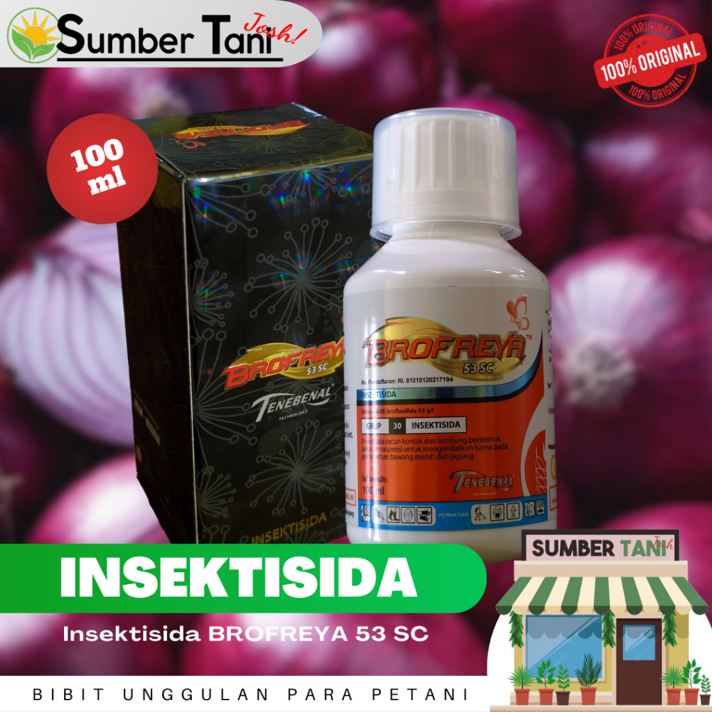 Jual Insektisida BROFREYA 53SC Kemasan 100ml Tenebenal | Shopee Indonesia
