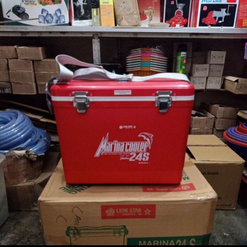 Jual thermos es lion star marina cooler box 24s isi 22 ltr | Shopee ...