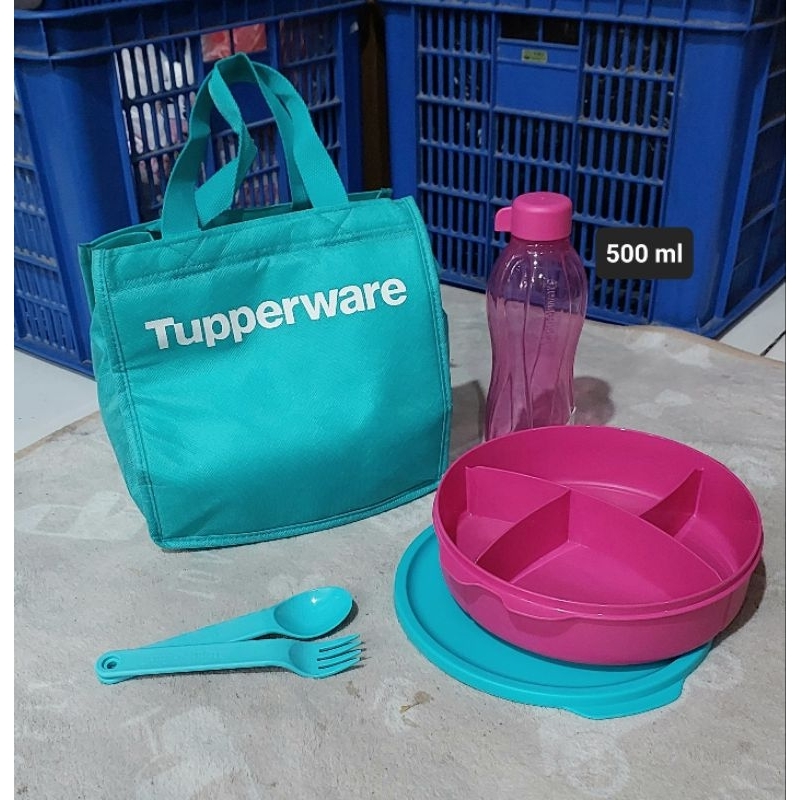 Jual Fit To Go Lunch Box Tupperware (warna lama) | Shopee Indonesia