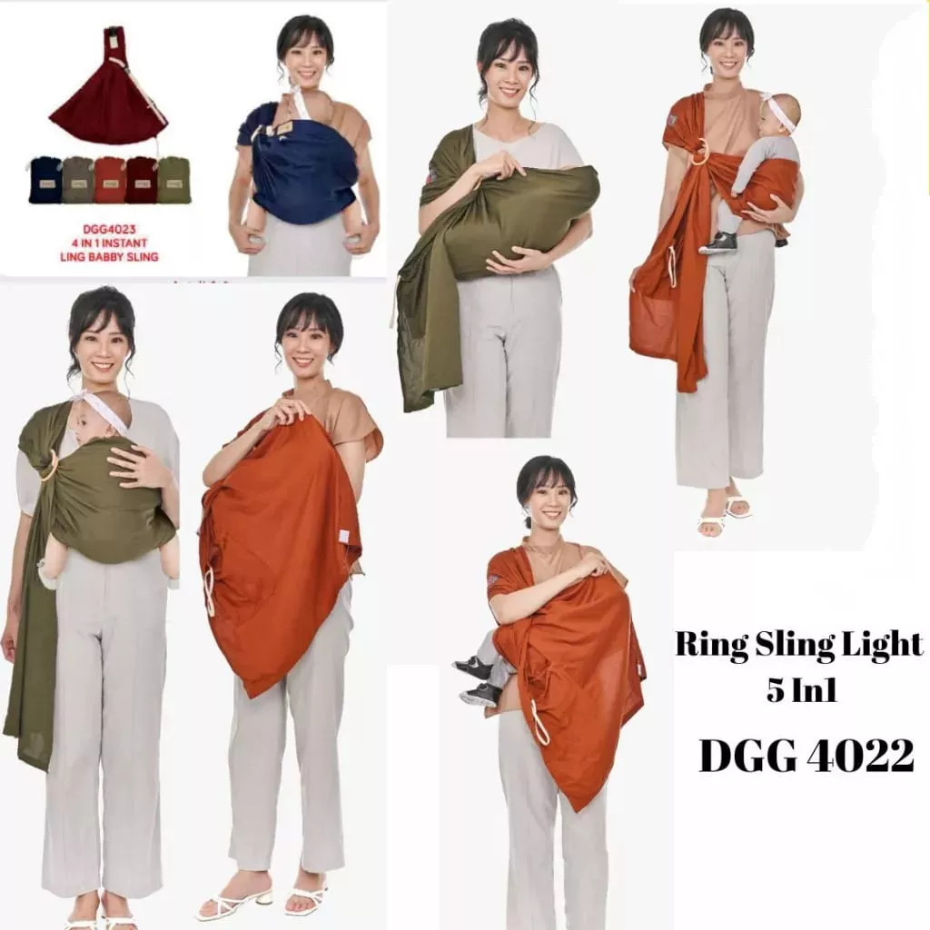 Jual DIALOGUE Baby | Gendongan Samping Bayi - Ring Sling Light 5 In1 ...