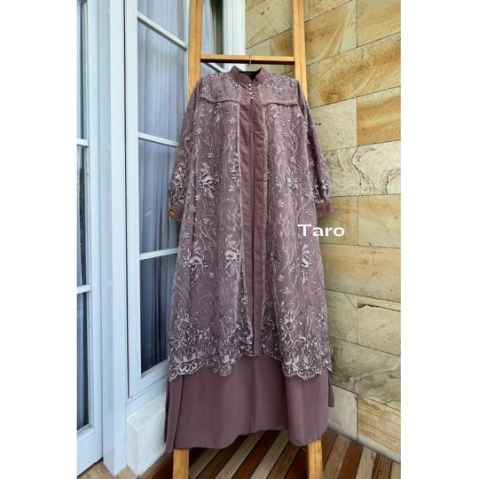 Jual HAYYA MAXY DRESS - Gamis Ceruty Babydoll Mix Brokat - Kondangan ... Jual HAYYA MAXY DRESS - Gamis Ceruty Babydoll Mix Brokat - Kondangan ...