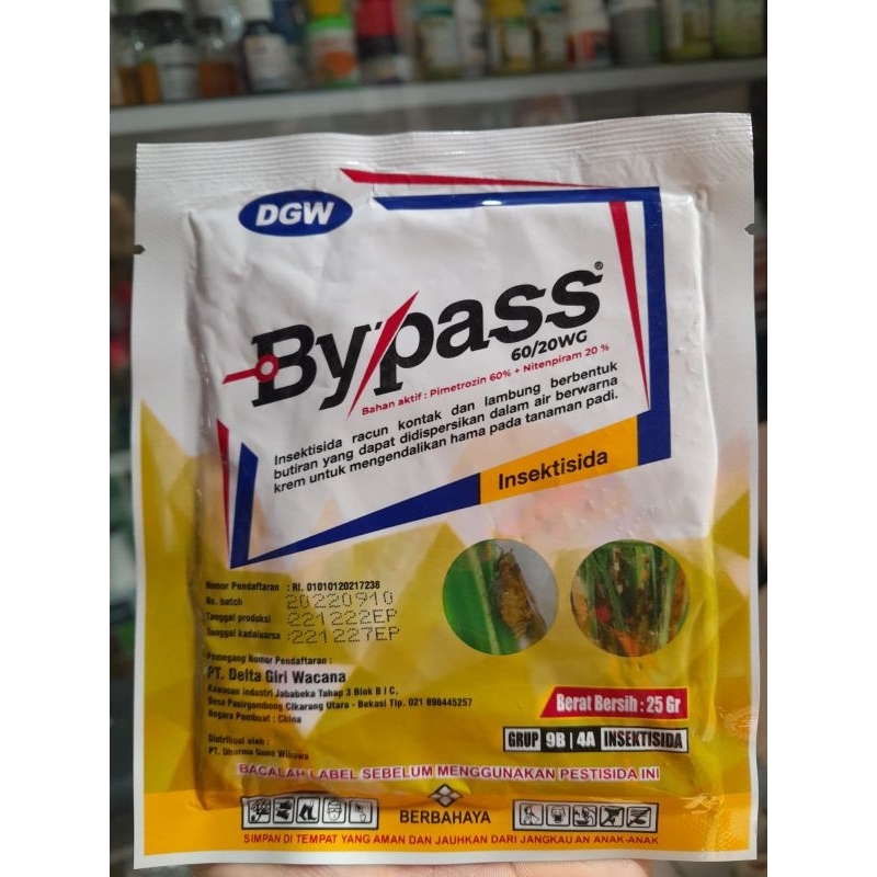 Jual Insektisida Bypass DGW 60/20WG Pembasmi Wereng kemasan 25gr ...