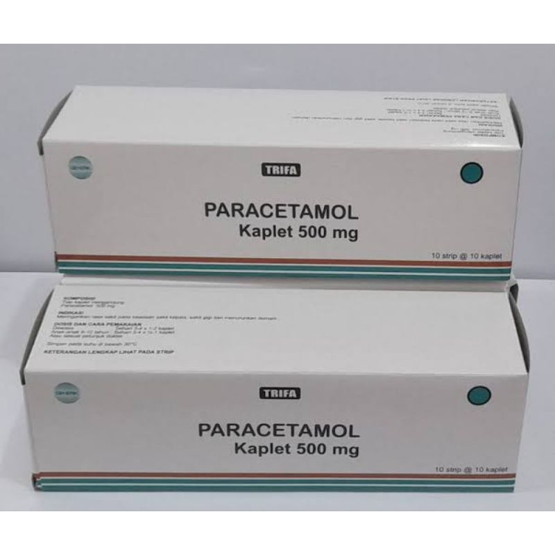 Jual Paracetamol Trifa Box / Obat Pereda Nyeri dan Demam | Shopee Indonesia