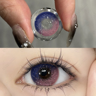Jual Eyeshare Galaxy Purple Pink 1Pasang Lensa Kontak 14.2mm Softlens ...