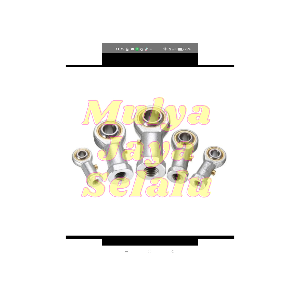 Jual PHS 6 L DRAT KIRI / KANAN MEREK ASB / De TMK / NIS ROD ENDS AS 6MM | Shopee Indonesia