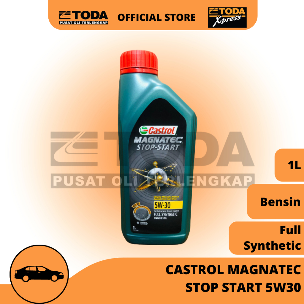 Jual Oli Castrol Magnatec Stop Start 5W30 1L Original Oli Mesin Mobil ...
