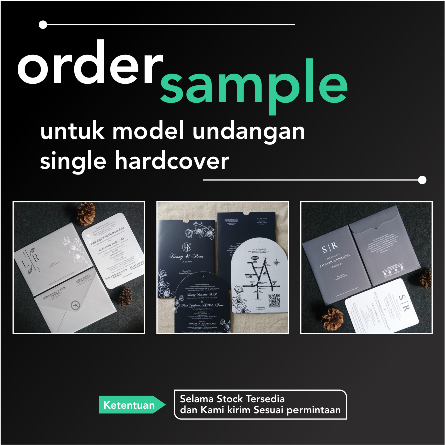 Jual ORDER SAMPLE UNDANGAN | Shopee Indonesia