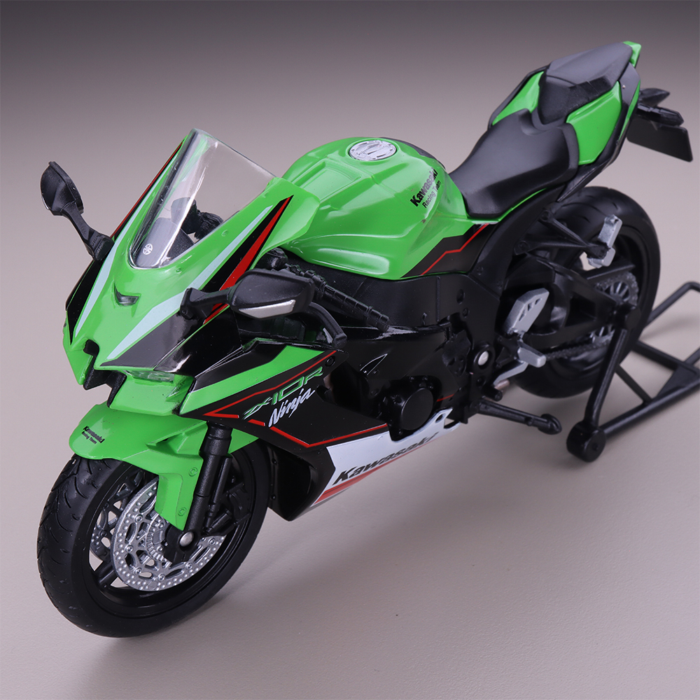 Jual Miniatur Motor Welly 2021 Kawasaki Ninja ZX-10R Green Diecast ...