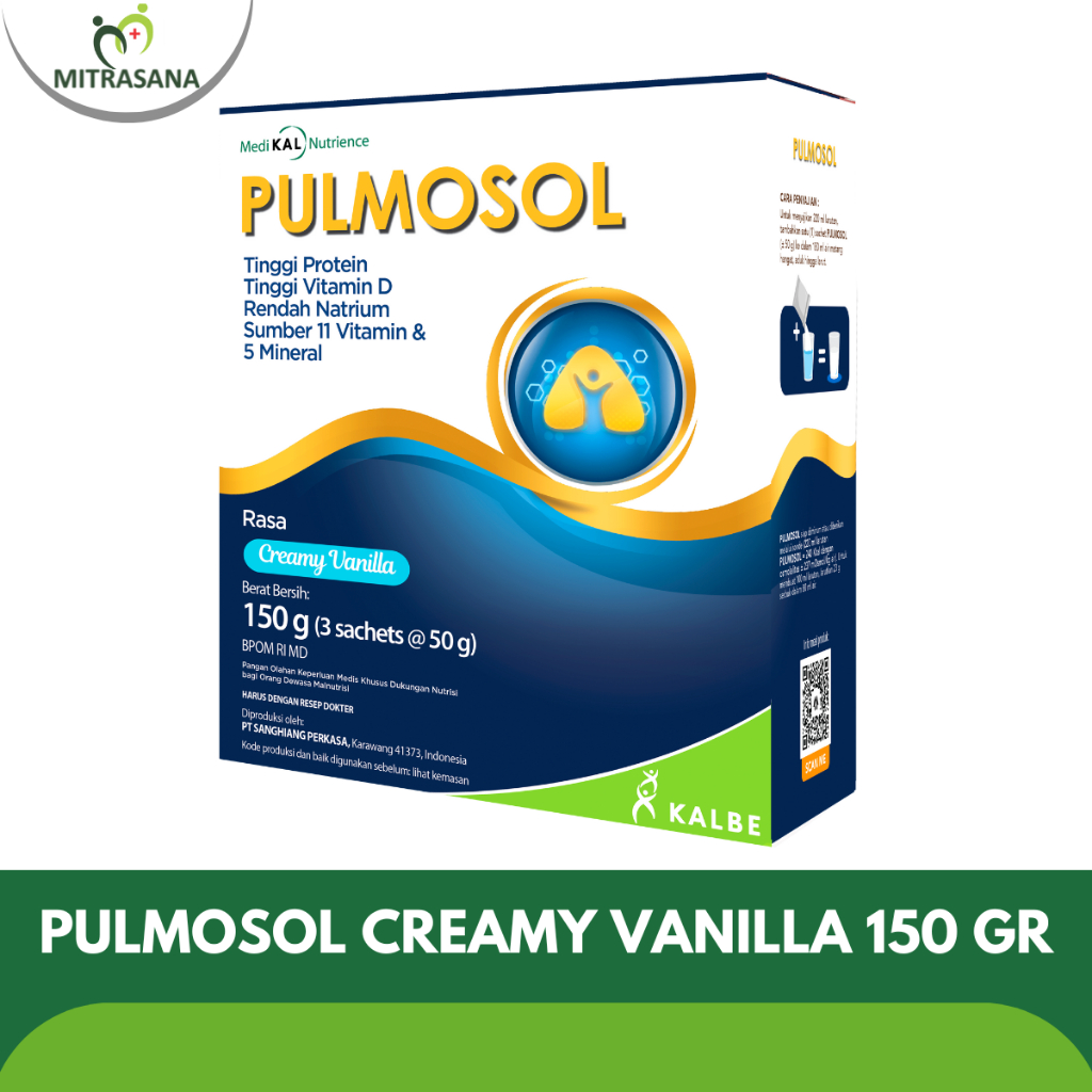 Jual Pulmosol 150 Gram - Susu Nutrisi Kesehatan Pernapasan | Shopee ...