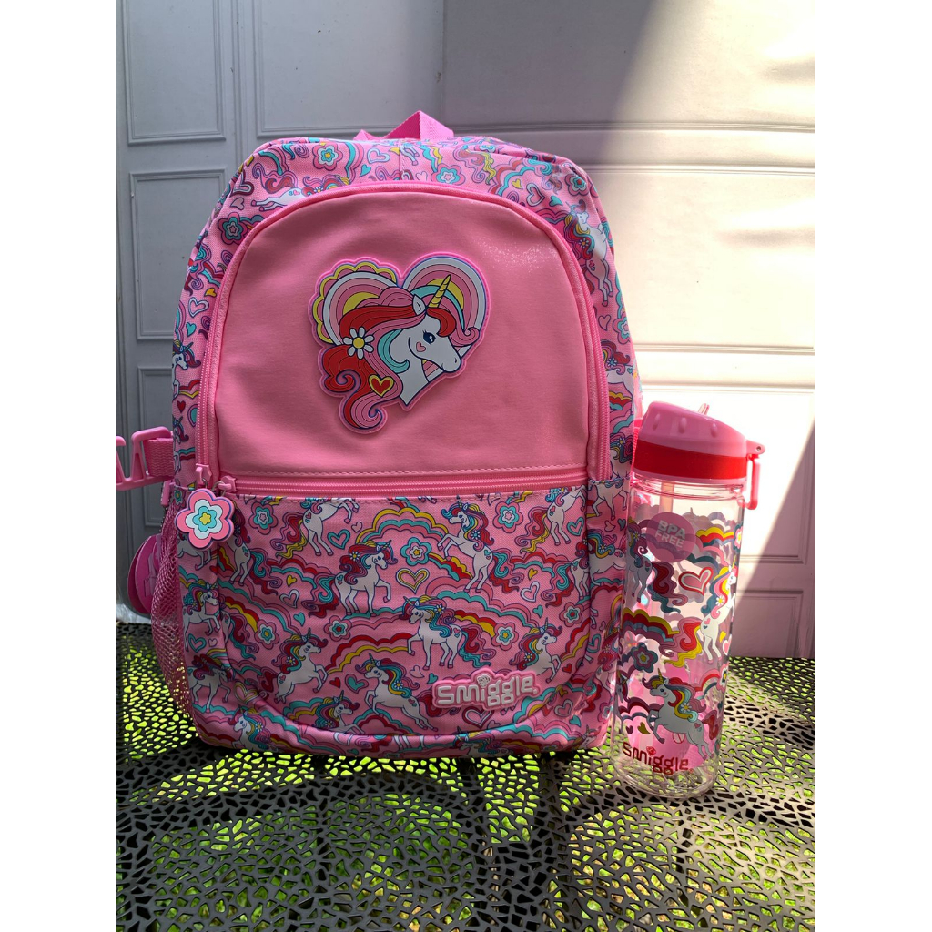 Jual SMIGGLE WILD SIDE SET BACKPACK UNICORN (2 ITEM) - TAS CLASSIC ...