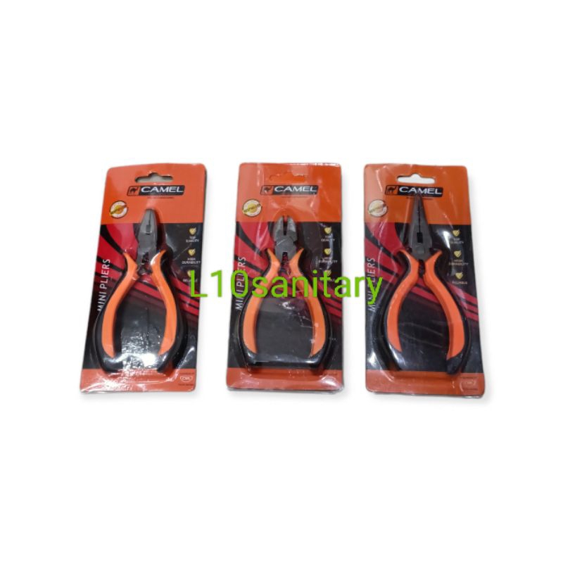Jual Tang MINI KECIL CAMEL / Tang Kombinasi Mini Kecil / Tang Potong Mini Kecil / Tang Lancip ...