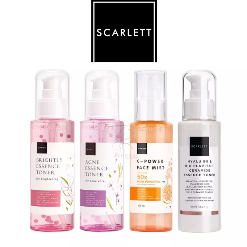 Jual Toner & face mist scarlett all varian ORIGINAL | Shopee Indonesia