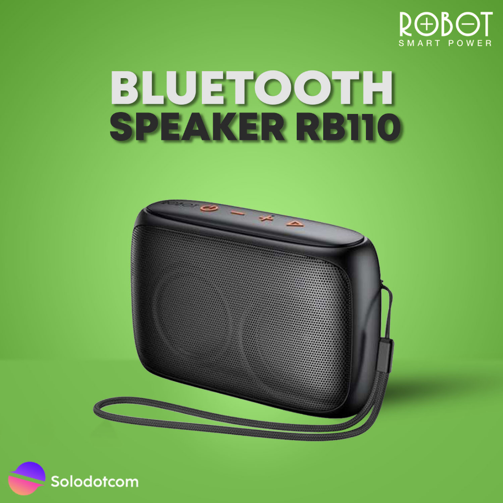 Jual Speaker Robot RB110 | Speaker Bluetooth Portable TWS Support USB & Micro SD | Shopee Indonesia