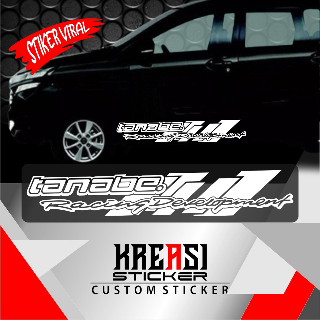 Jual STIKER MOBIL TANABE RACING | Shopee Indonesia