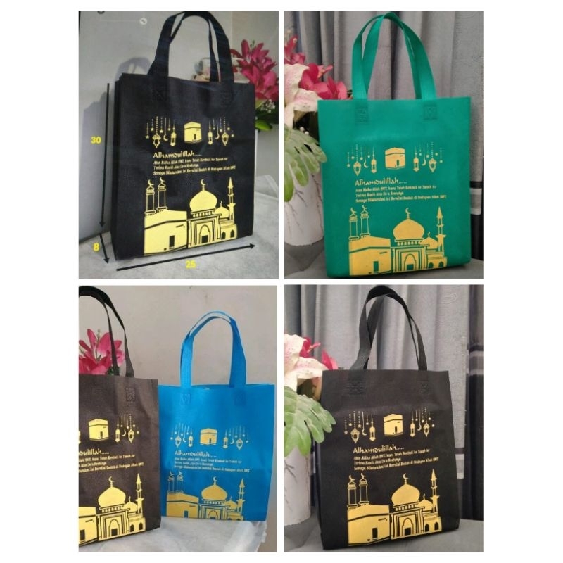 Jual 1 lusin ( isi 12 pcs ) Tas Press souvenir oleh-oleh haji umroh ...