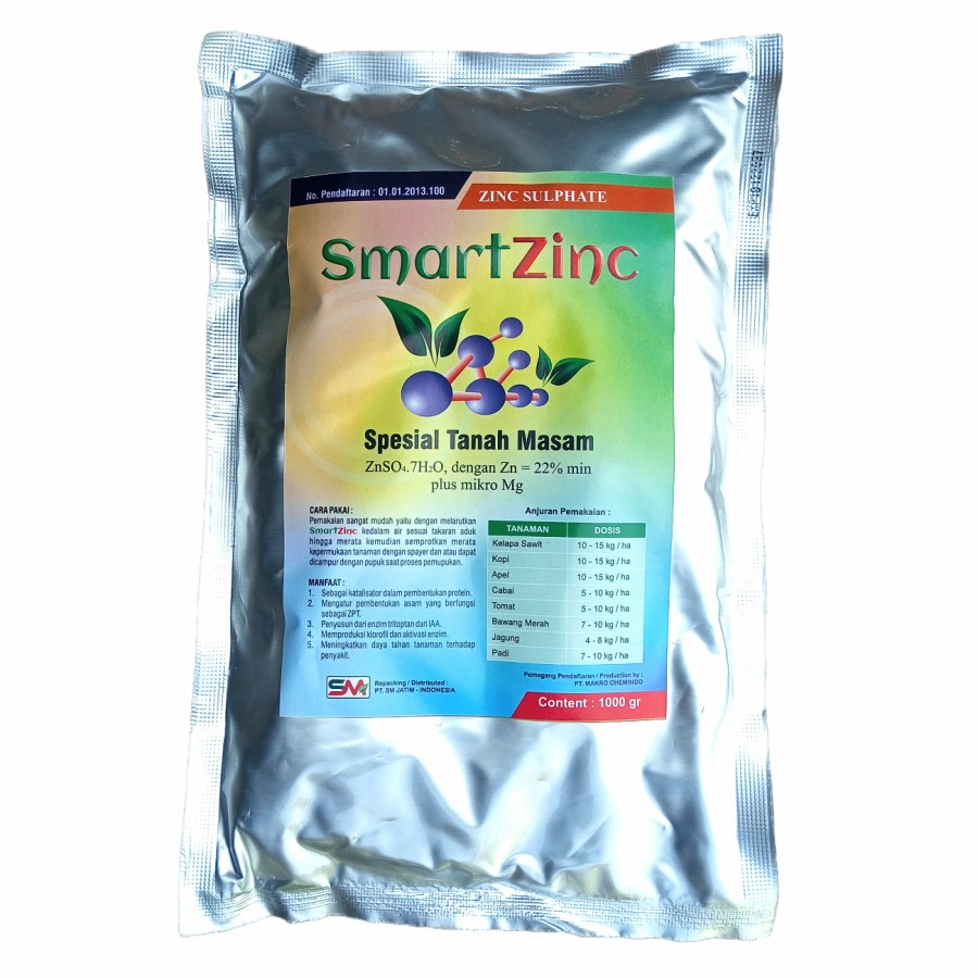 Jual Smart Zinc (1kg) PT. SM Jatim Pupuk Daun | Shopee Indonesia