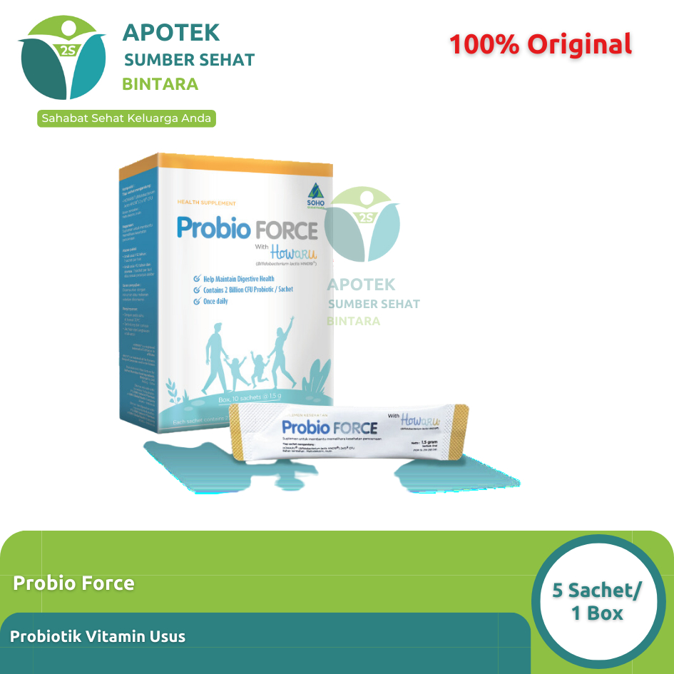 Jual Probio Force - Probiotik Vitamin Usus | Shopee Indonesia