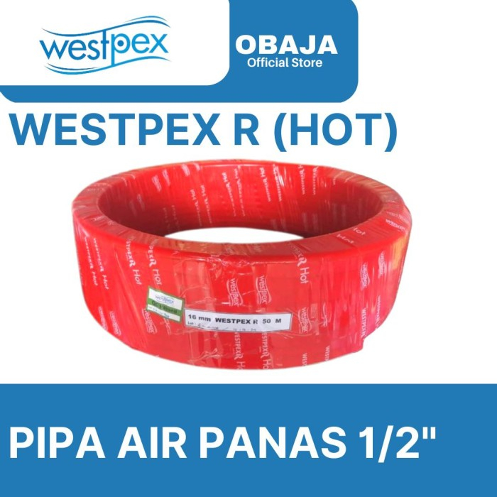 Jual Westpex Red Pipa Air Panas 1/2 Inch 50 Meter / Pipa Air Panas ...