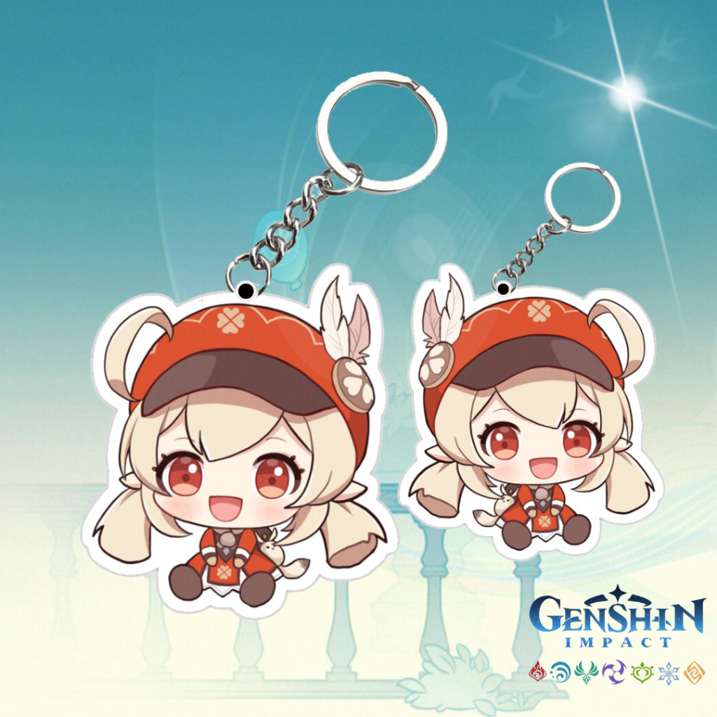 Jual gantungan kunci akrilik Genshin Impact | Shopee Indonesia