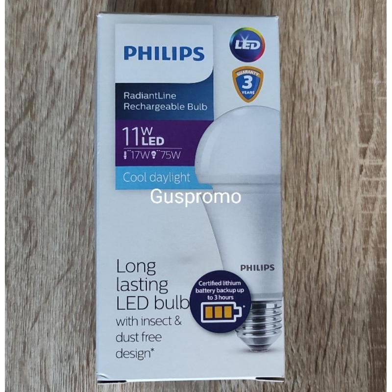 Jual Lampu LED Philips RadiantLine Emergency 13 Watt 11 Watt 8 Watt Putih | Shopee Indonesia