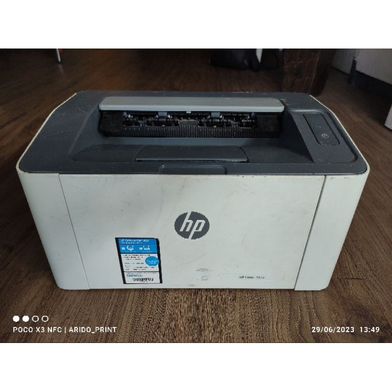 Jual printer hp laserjet 107a/107w bisa wifi second siap pakai | Shopee Indonesia